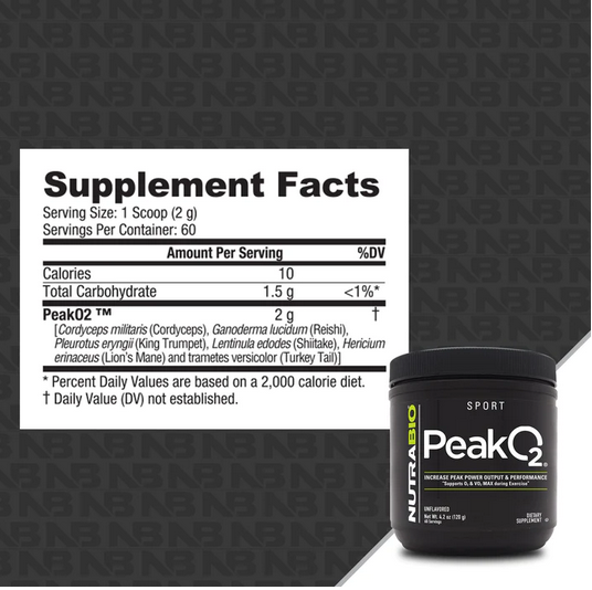 NutraBio Peak 02 | Nutrishop Boca