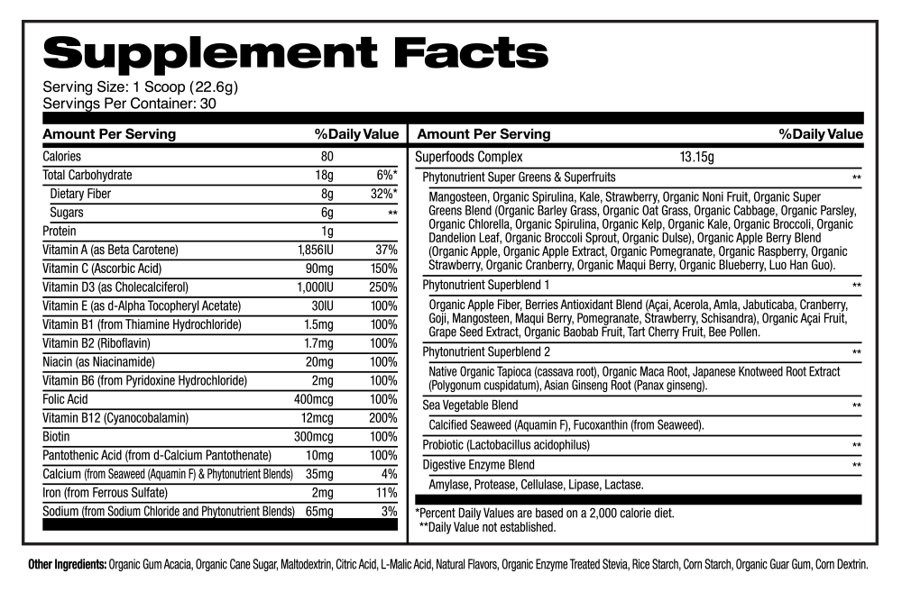 SUPERFOODS™ | Nutrishop Boca